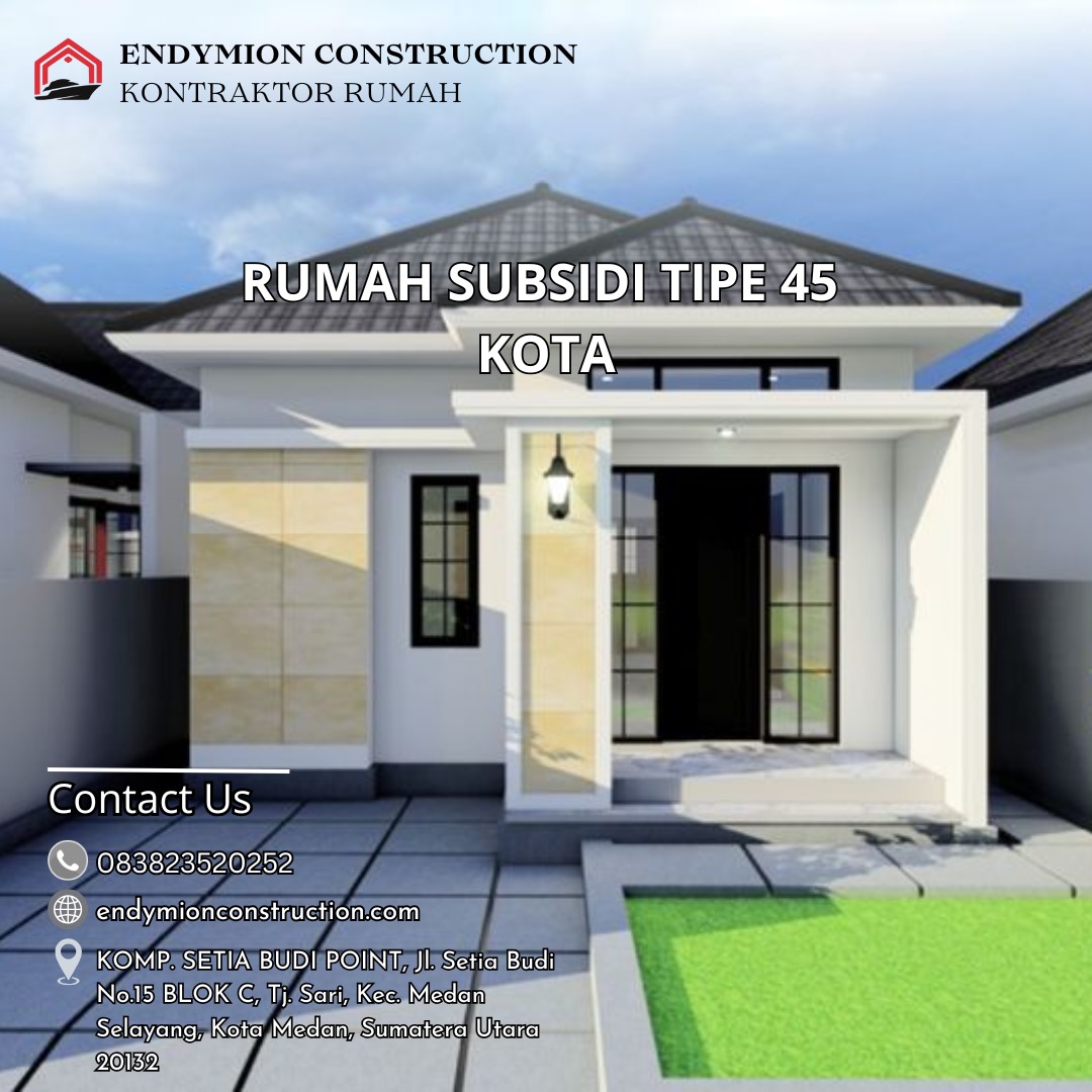 Model Rumah Tipe 45 | 100% GRATIS DESAIN