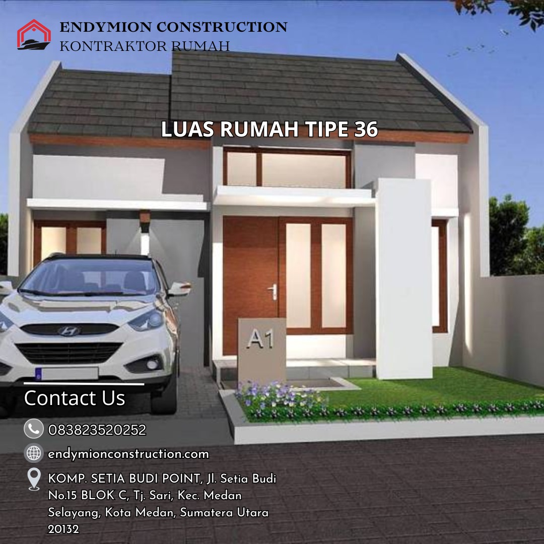 Luas Rumah Tipe 36 100% Gratis Design