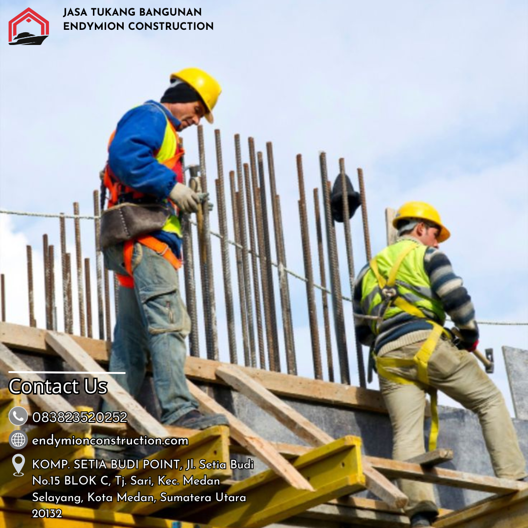 Pekerjaan Tukang Bangunan | GRATIS DESAIN 100%