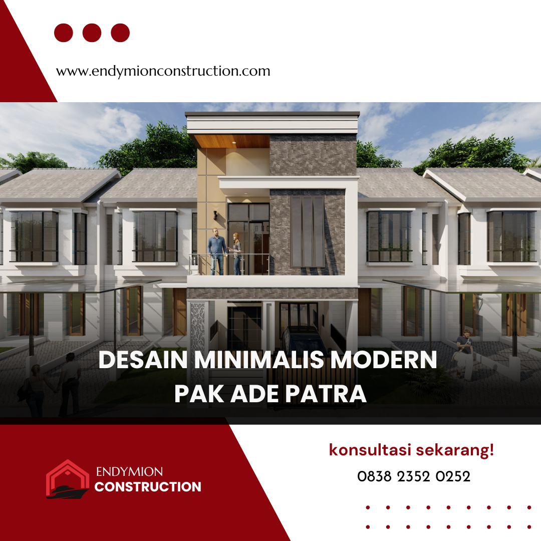 Desain Minimalis Modern - Pak Ade Patra