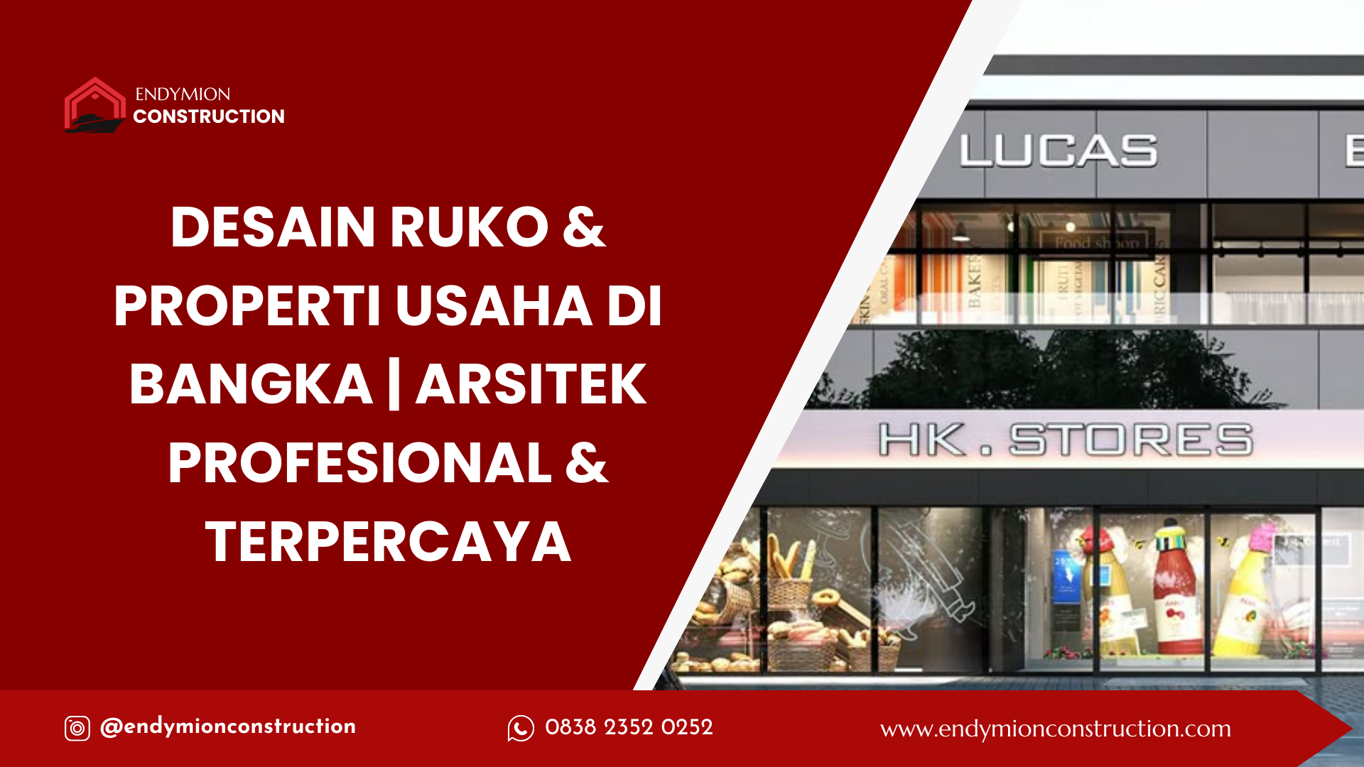 Desain Ruko dan Properti Usaha di Bangka - Arsitek Medan - Endymion ...