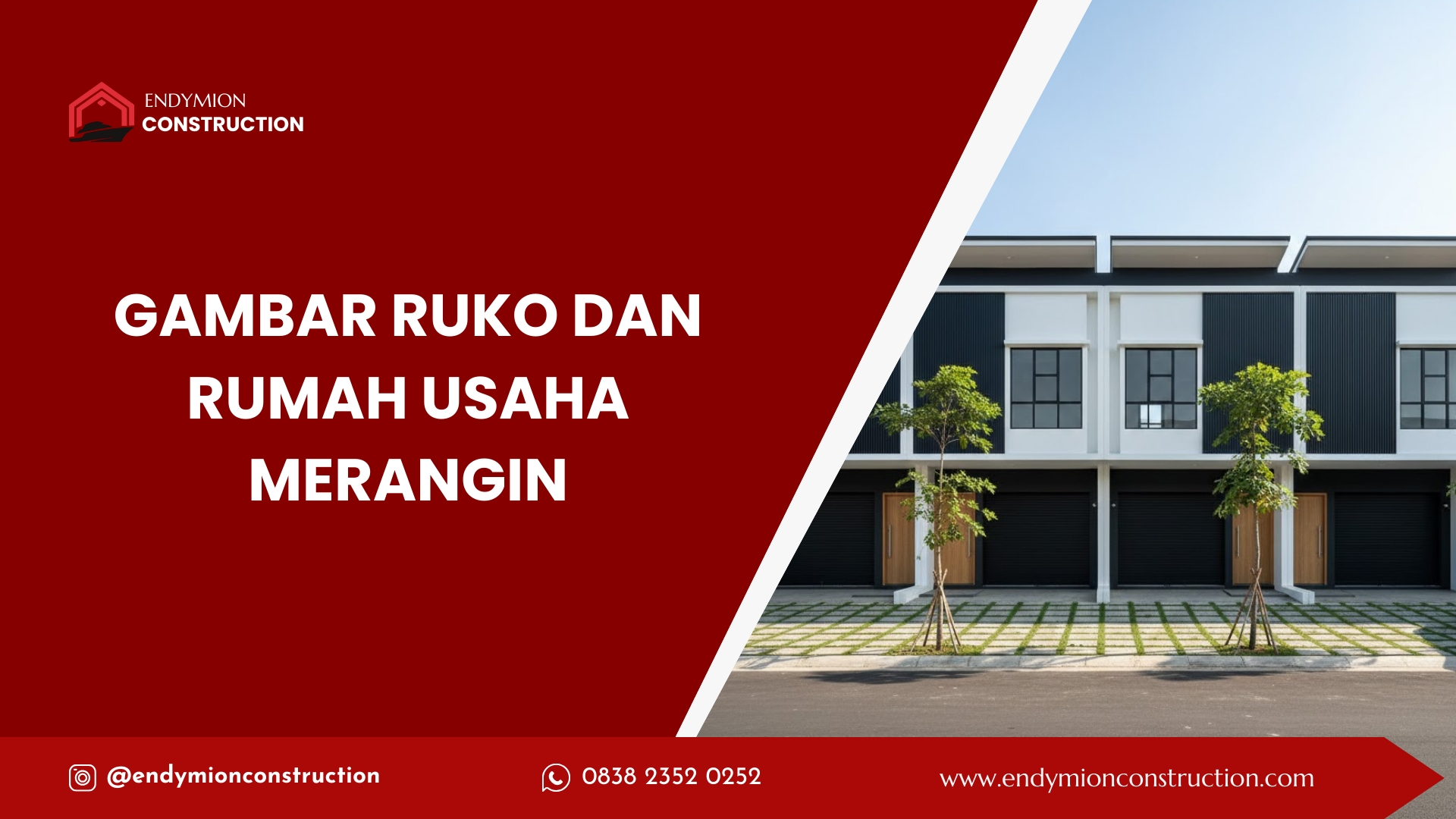 Gambar Ruko dan Rumah Usaha Merangin - Arsitek Medan - Endymion ...